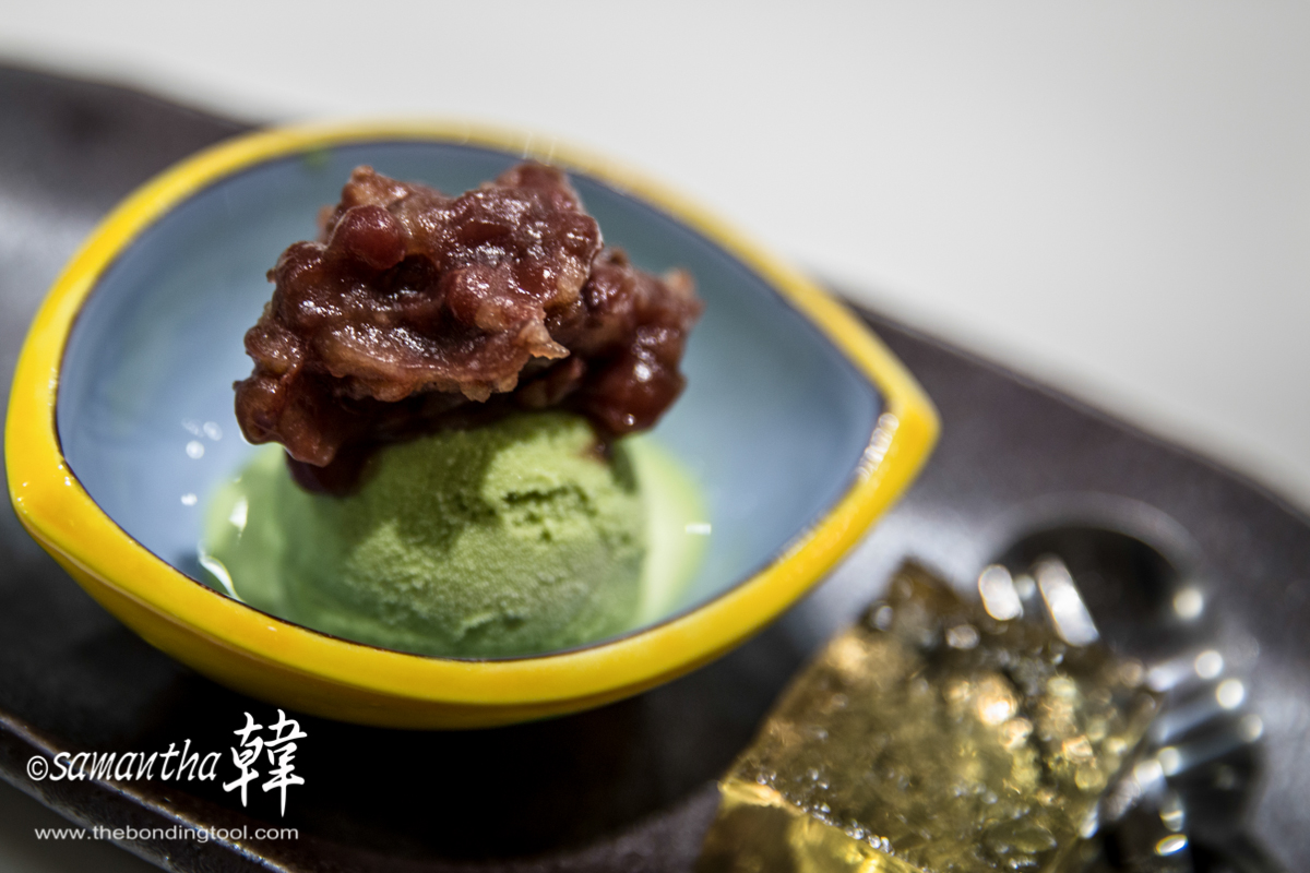 Japanese Cuisine – Matcha Ice Cream with Azuki Beans-9930 | SHUTTER ...
